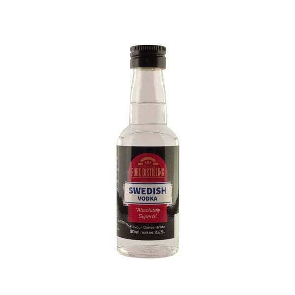 Pure Distilling Swedish Vodka Flavour - All Things Fermented | Home Brew Supplies Shop ...