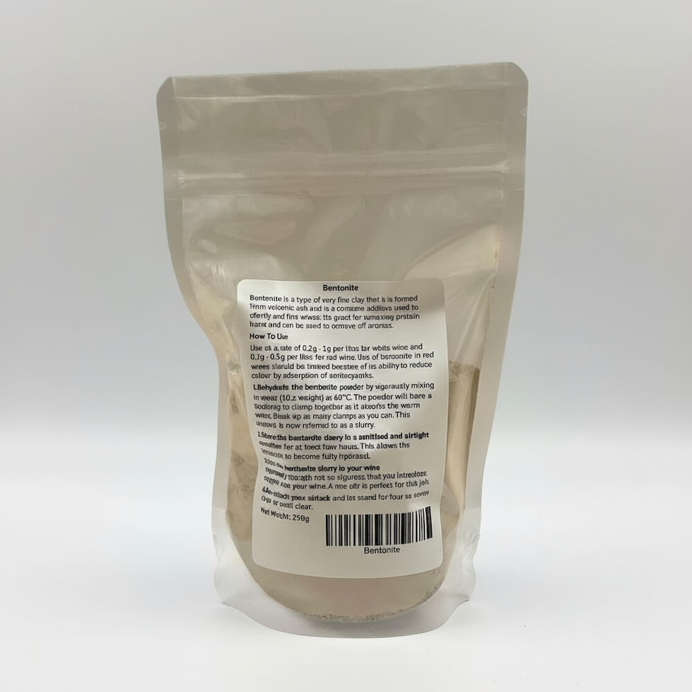 Bentonite - 250g – All Things Fermented | Home Brew Supplies Shop