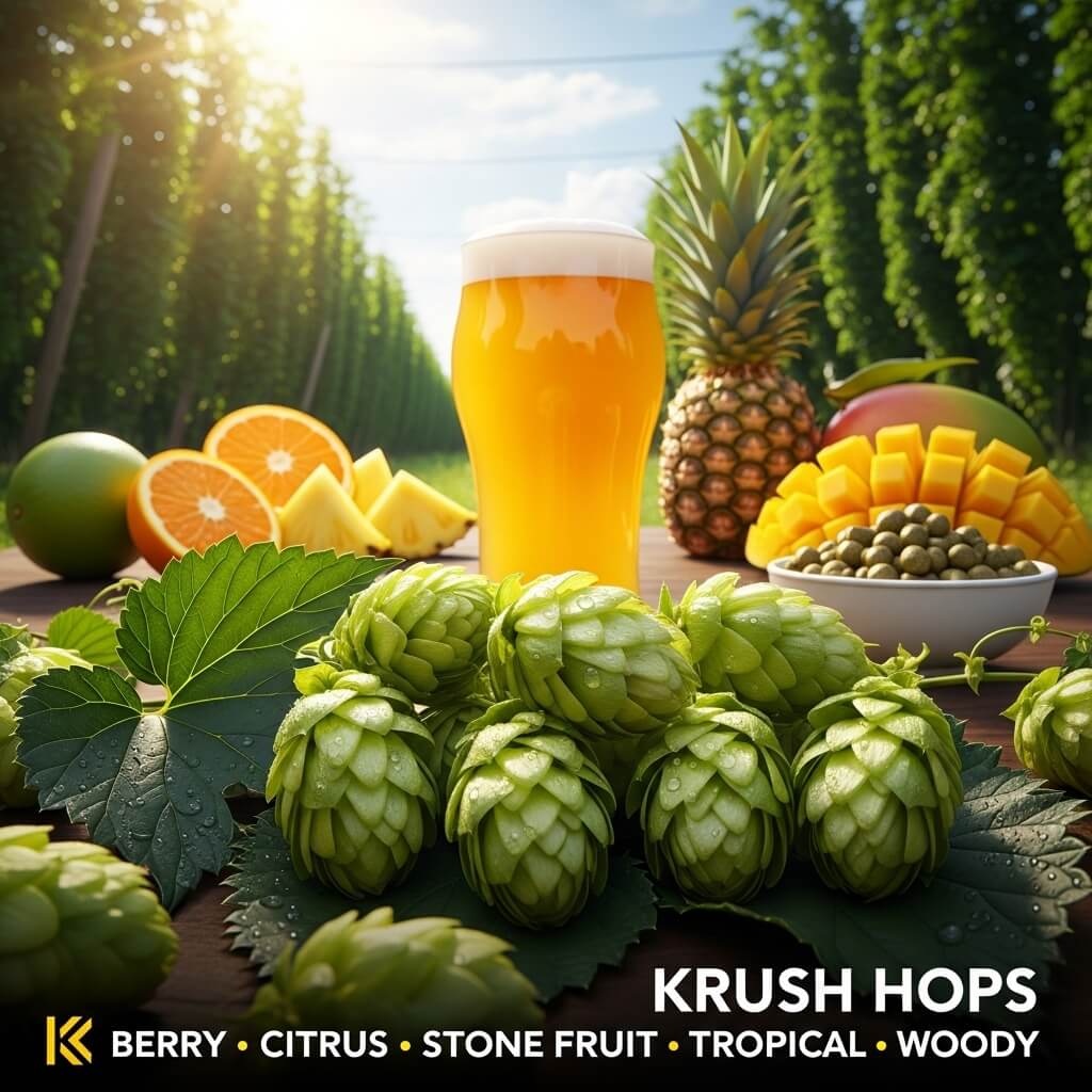 Krush Hops - T90 Pellets 100g – All Things Fermented | Home Brew ...