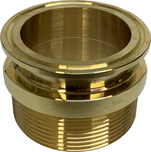 Tri Clover 2 Inch - Male Thread 2 Inch Adapter - Pure Distilling - All ...