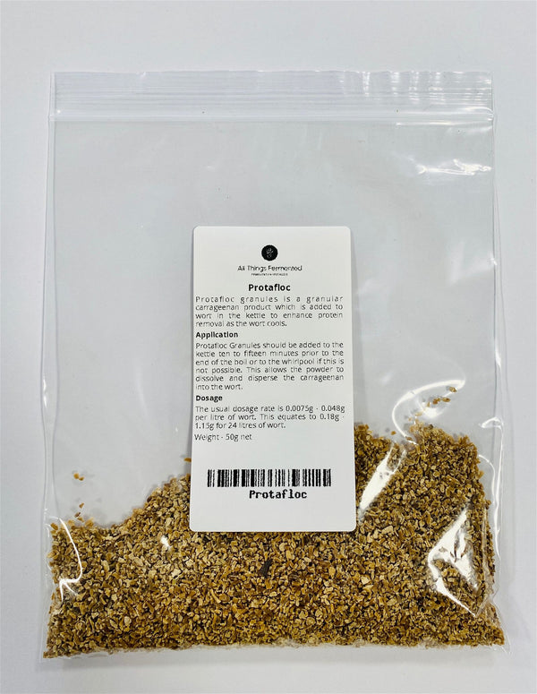 Protafloc - 25g - All Things Fermented | Home Brew Supplies Shop ...