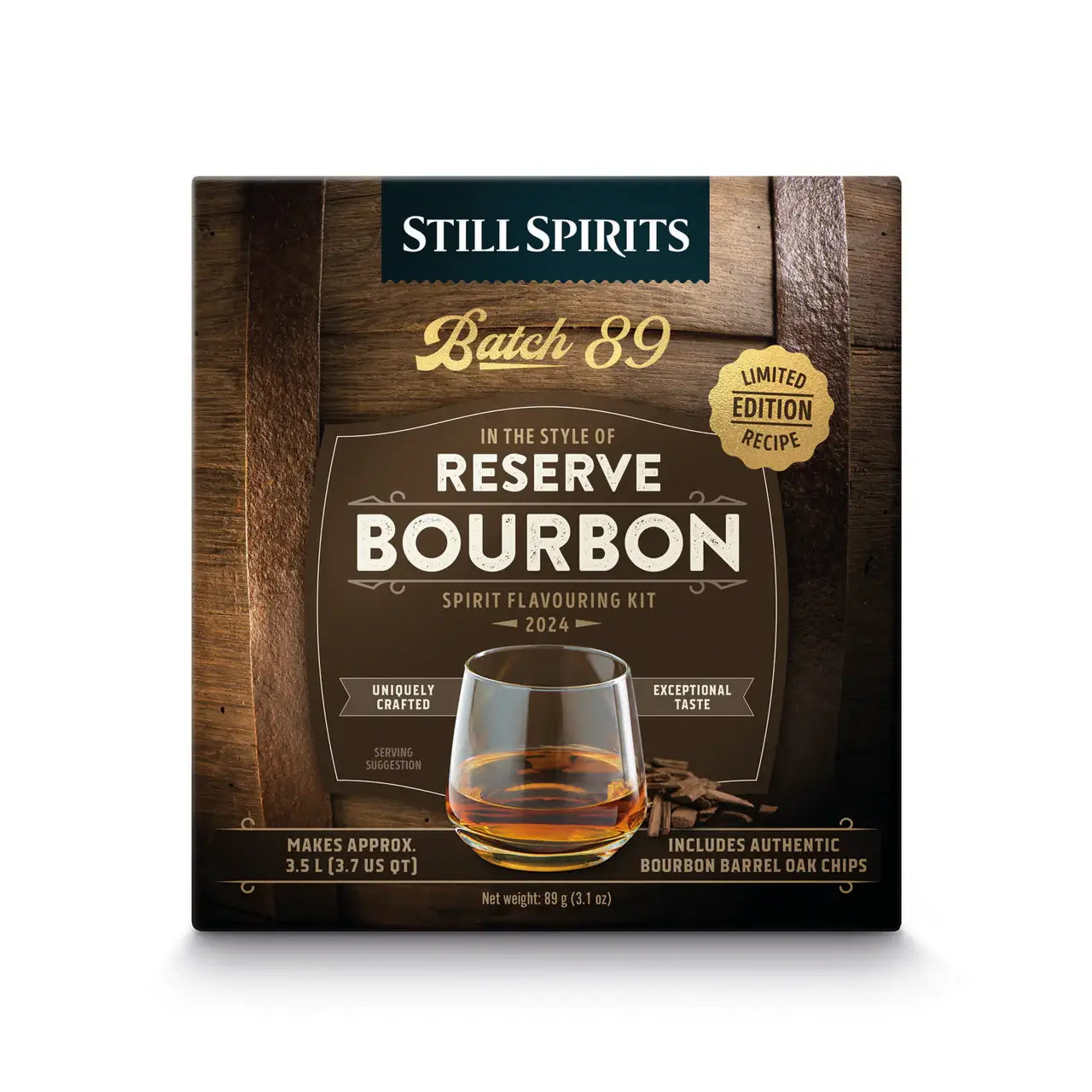 Still Spirit Batch 89 Reserve Bourbon Spirit Flavouring Kit – All ...